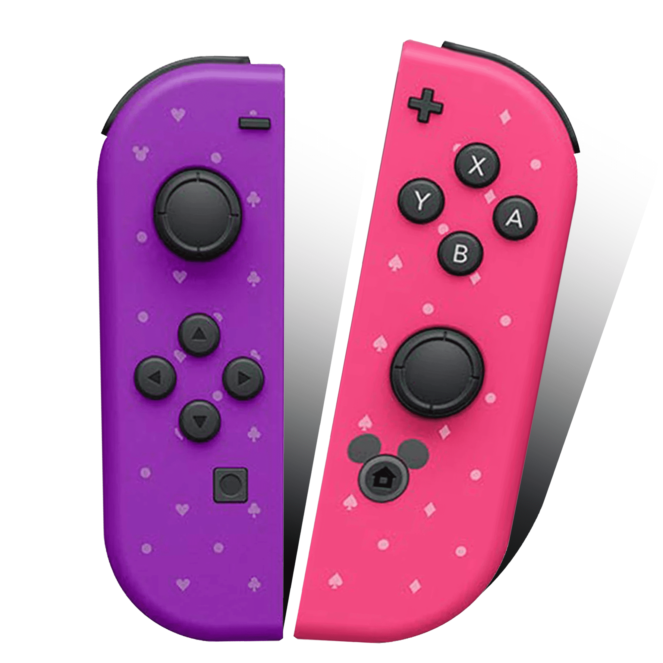 Wireless Joypad Controller Compatible with Nintendo Switch (L/R)-Purple ...