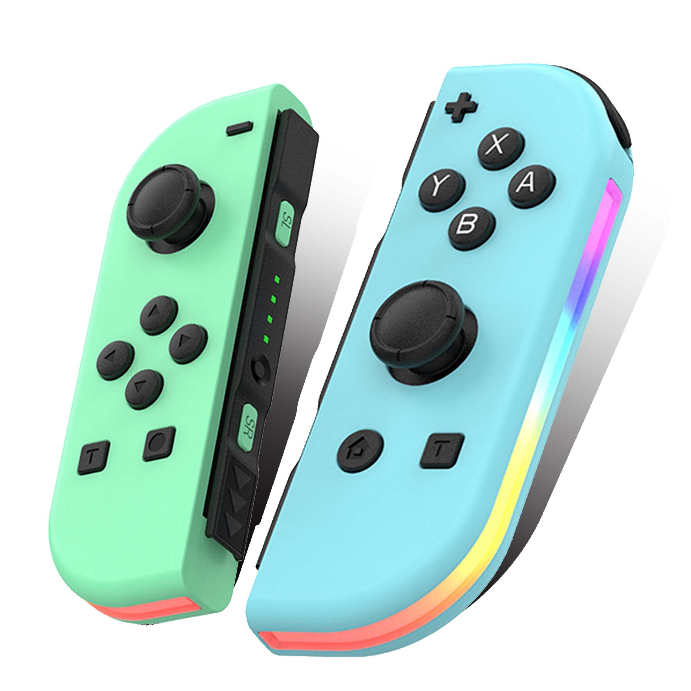 Wireless Joypad Controller (L/R) Compatible for Nintendo Switch/Lite/OLED Controller,Support RGB ...
