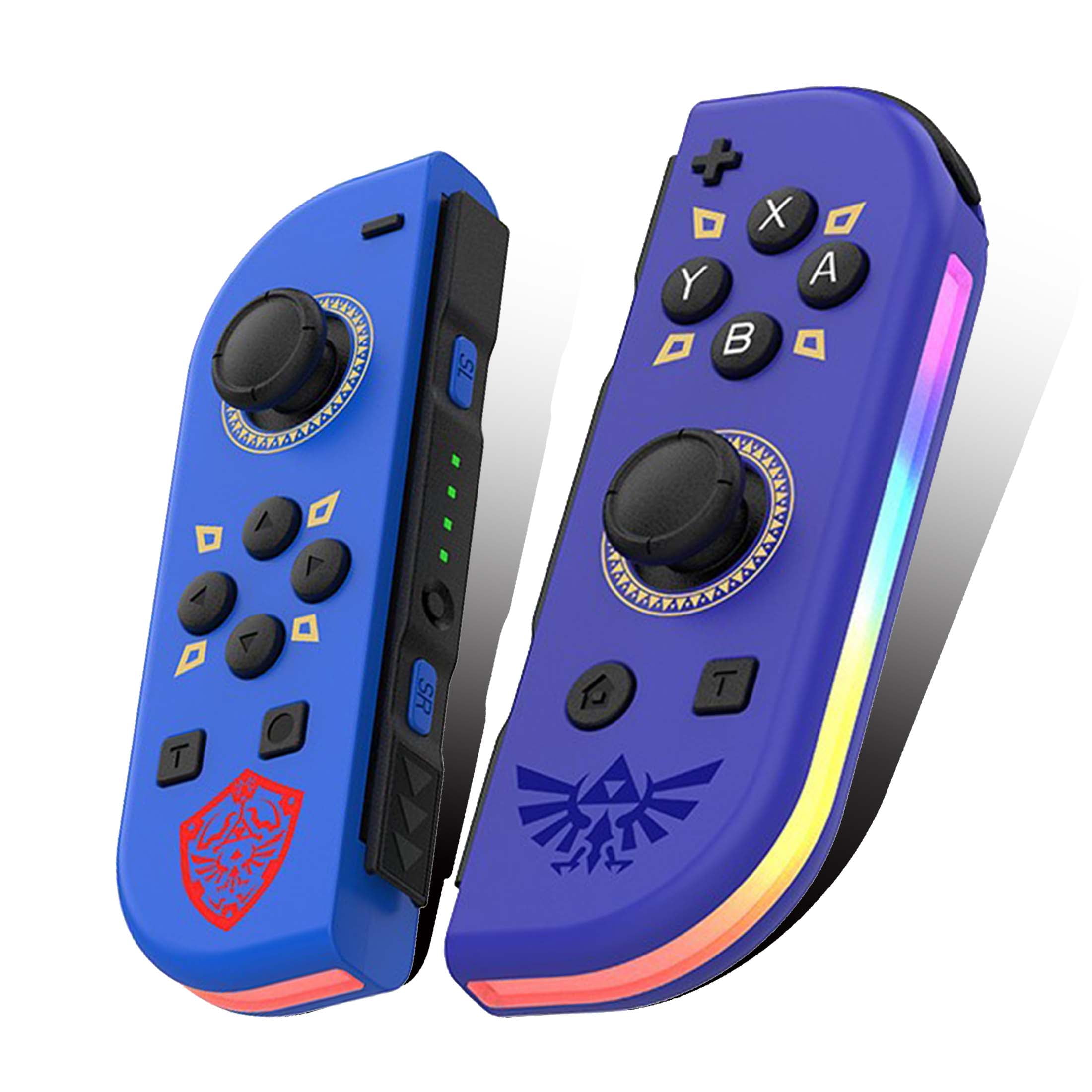 Wireless Joypad Controller (L/R) Compatible for Nintendo Switch/Lite/OLED Controller,Support RGB ...