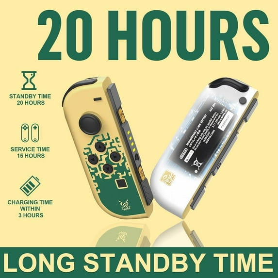 Wireless Joypad Controller for Nintendo Switch, for Switch Joy Con, L/R ...