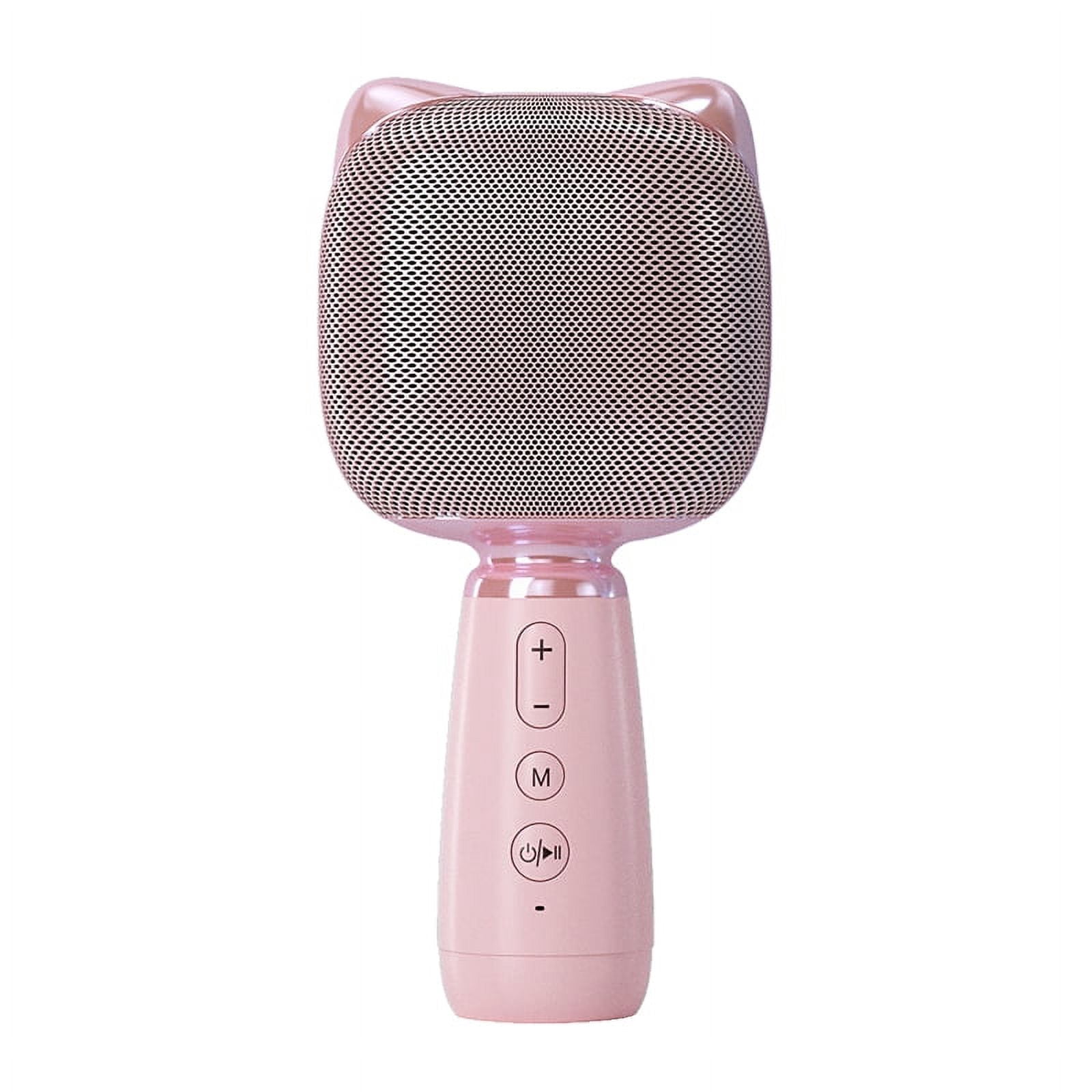 Wireless Karaoke Microphone, Portable Kids Karaoke Microphone with ...