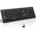 Wired Keyboard Arteck 2.4G Wireless Keyboard Ultra Slim And Compact ...