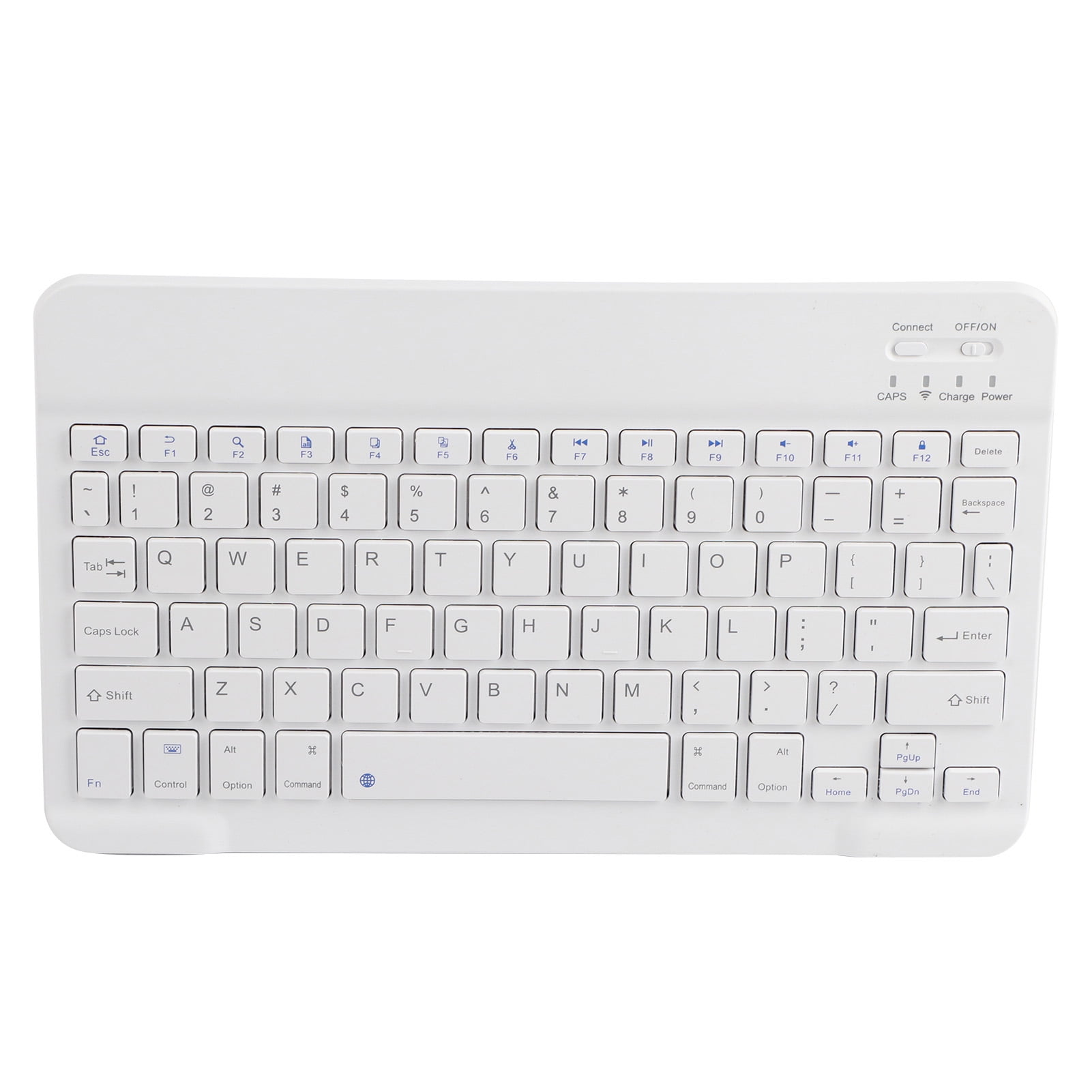 Wireless Keyboard 78 Key Slim Ergonomic Scissor Structure Rechargeable ...