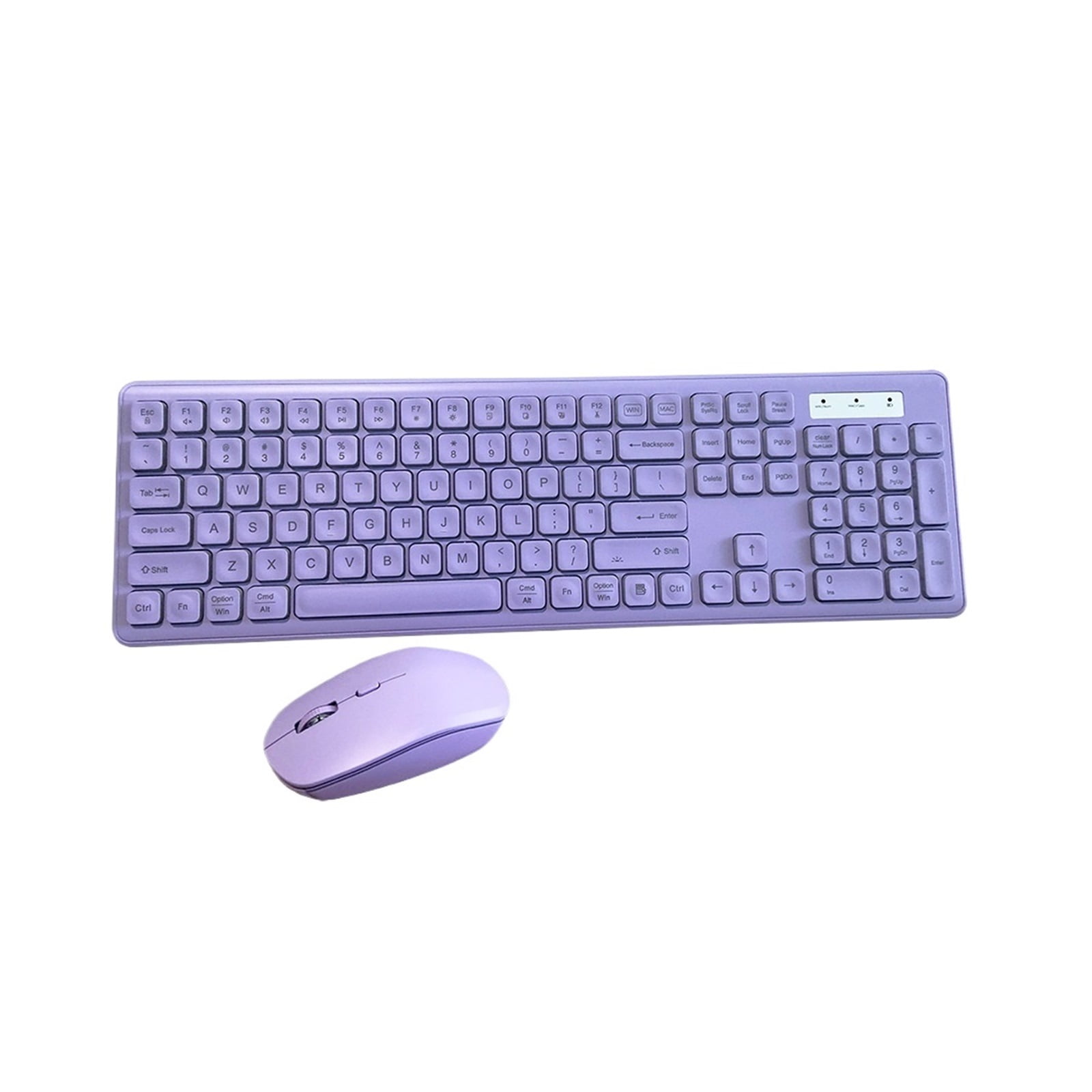 Wireless Keyboard And Mouse Combined RGB Backlight, Rechargeable ...