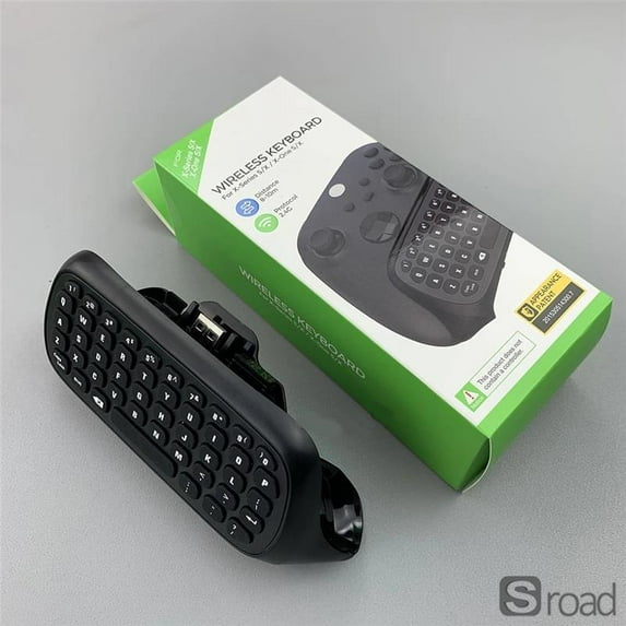 Wireless Keyboard Chatpad For Xbox Controller With Audio Jack, 2.4G ...