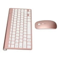 Wireless Keyboard and Mouse Combo, Comfortable Ergonomic Design for PC ...