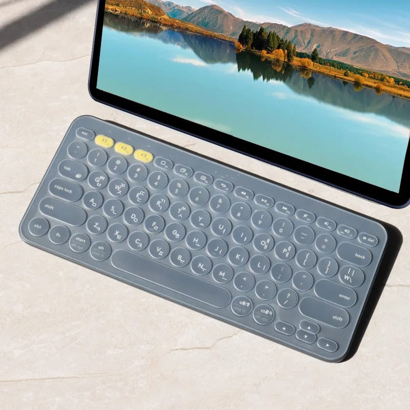 Wireless Keyboard Cover for Logitech K380 Silicone Protector Skin Case ...
