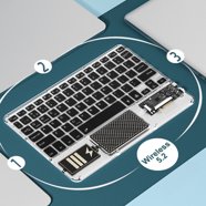 Rii X8 Mini Keyboard,2.4GHz Portable Wireless Keyboard - Walmart.com