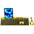 Wireless Keyboard and Mouse Combo, 2.4G Ergonomic Wireless Computer ...