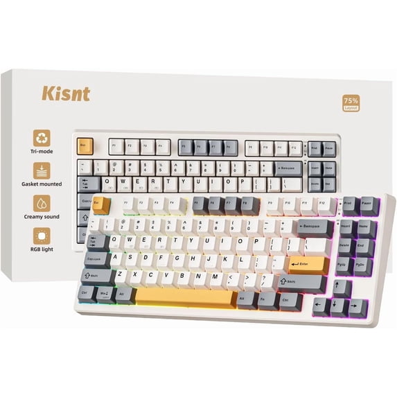 Wireless Keyboard and Mouse Combo, 7 Backlit Effects, Light Up Letters ...