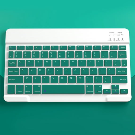 Wireless Keyboard Mouse Combo - 9.72x5.9x0.27in Bluetooth Portable Set ...