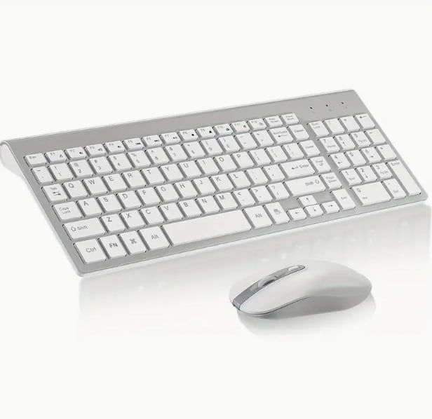 Wireless Keyboard and Mouse Combo, [Silent Scissor Switch Keys][Labor ...