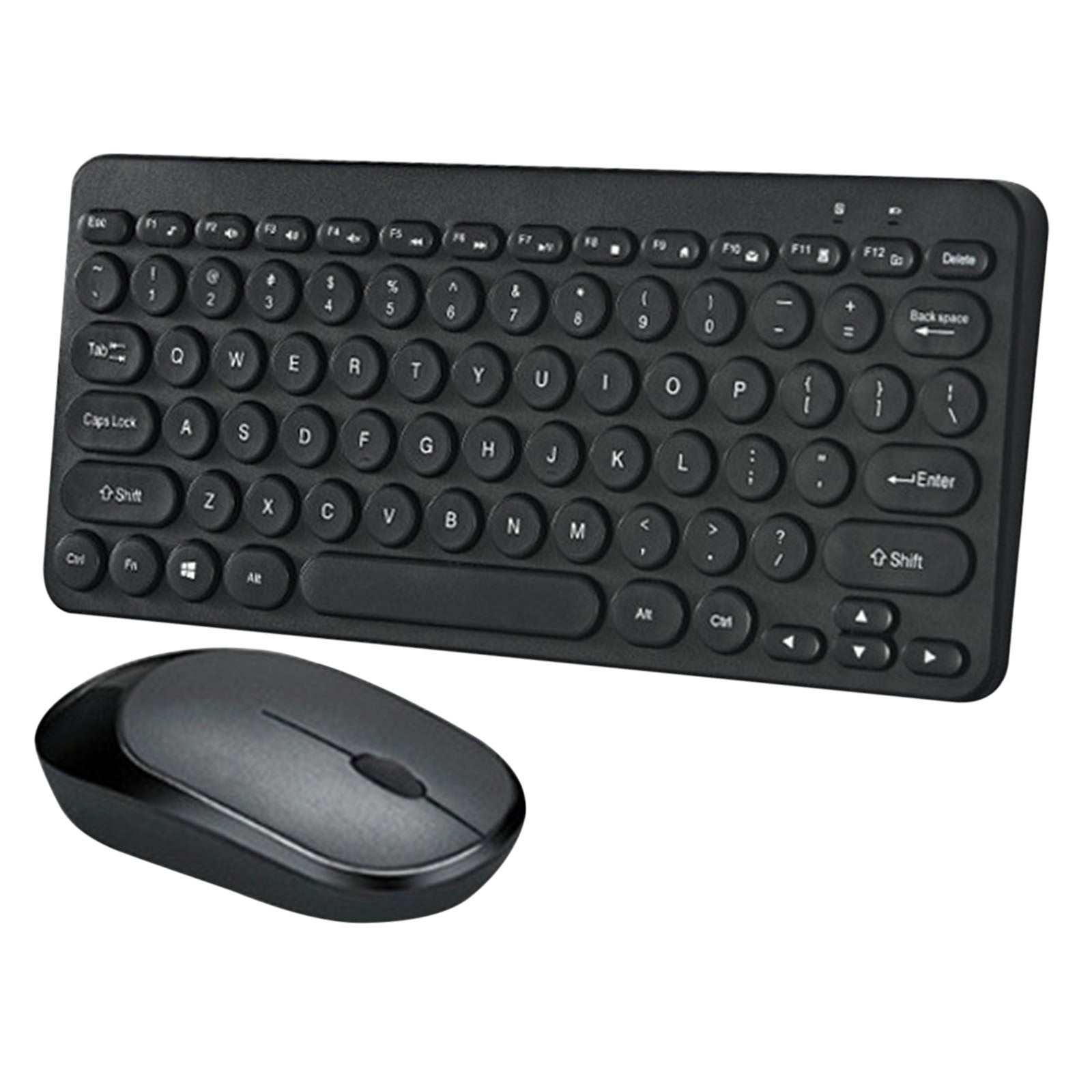 Wireless Keyboard and Mouse with Mouse Pad Ultra Slim Combo, Arestory 2 ...