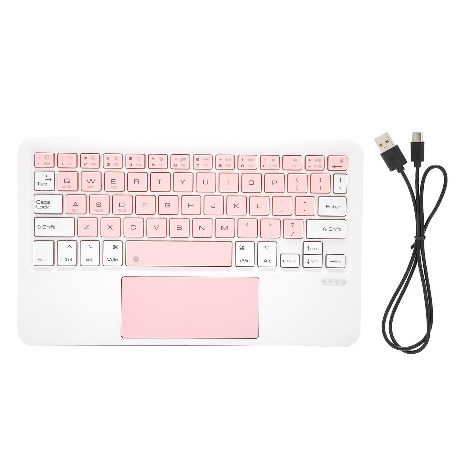 Wireless Keyboard Multi Touch Sensitive Operation Small Portable ...