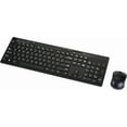 Wireless Keyboard and Mouse Combo, Full-Sized, QWERTY Layout, 2.4 GHz ...