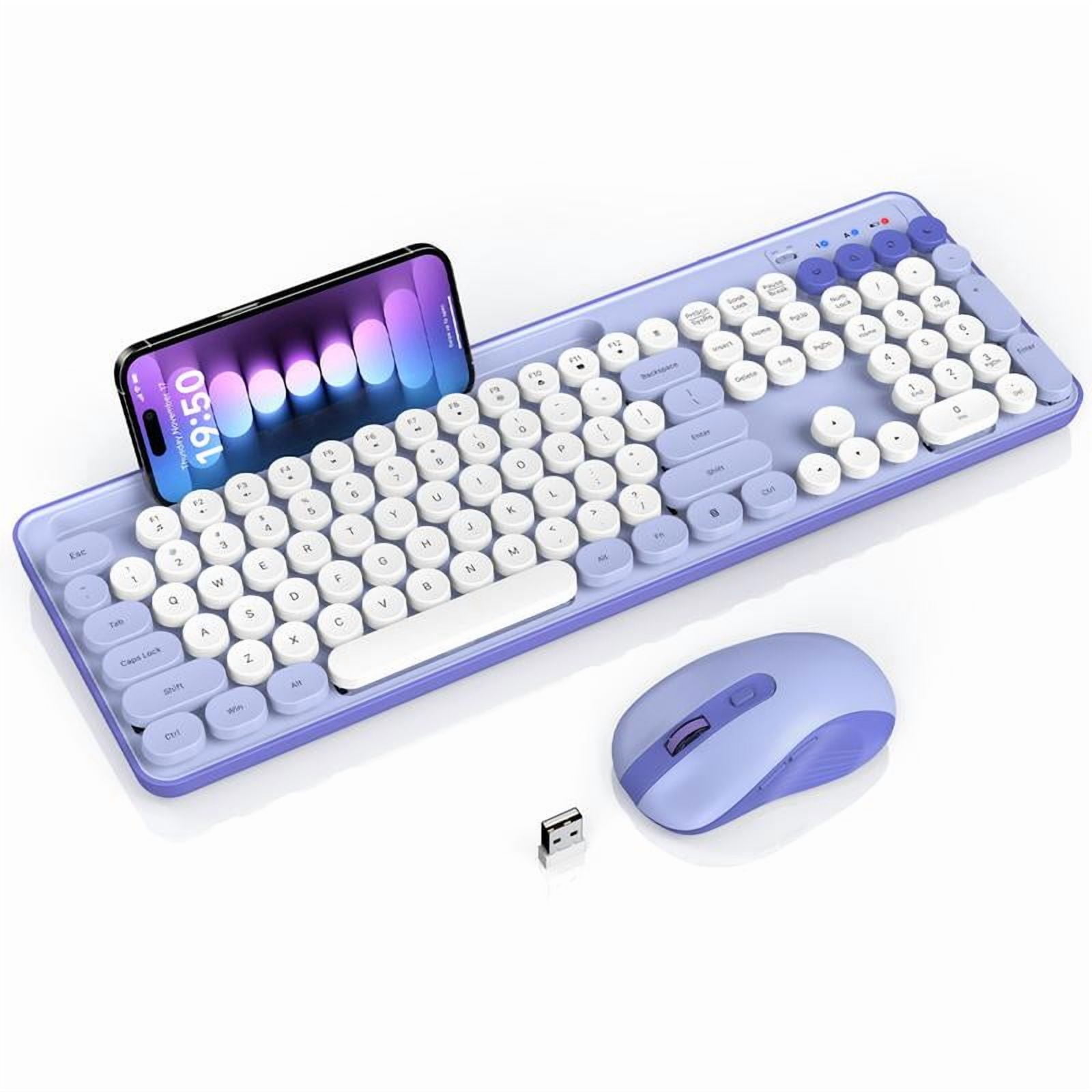 Retro Pride Typewriter Keyboard & Mouse! （non-Bluetooth) Vintage Round ...