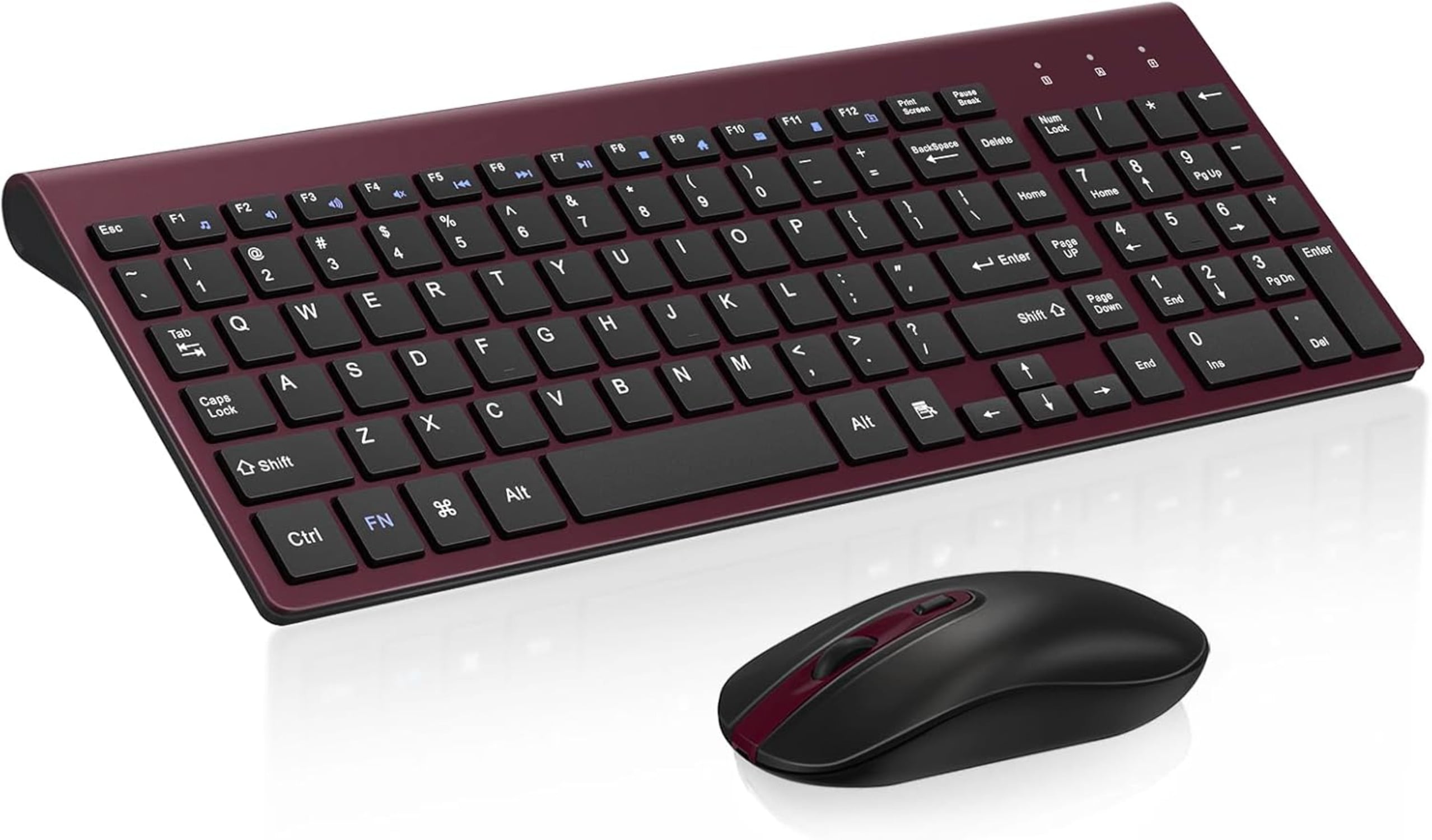 Wireless Keyboard and Mouse Combo, [Silent Scissor Switch Keys][Labor ...