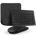 Wireless Keyboard and Mouse Combo with Mouse Pad and Cleaning Cloth ...