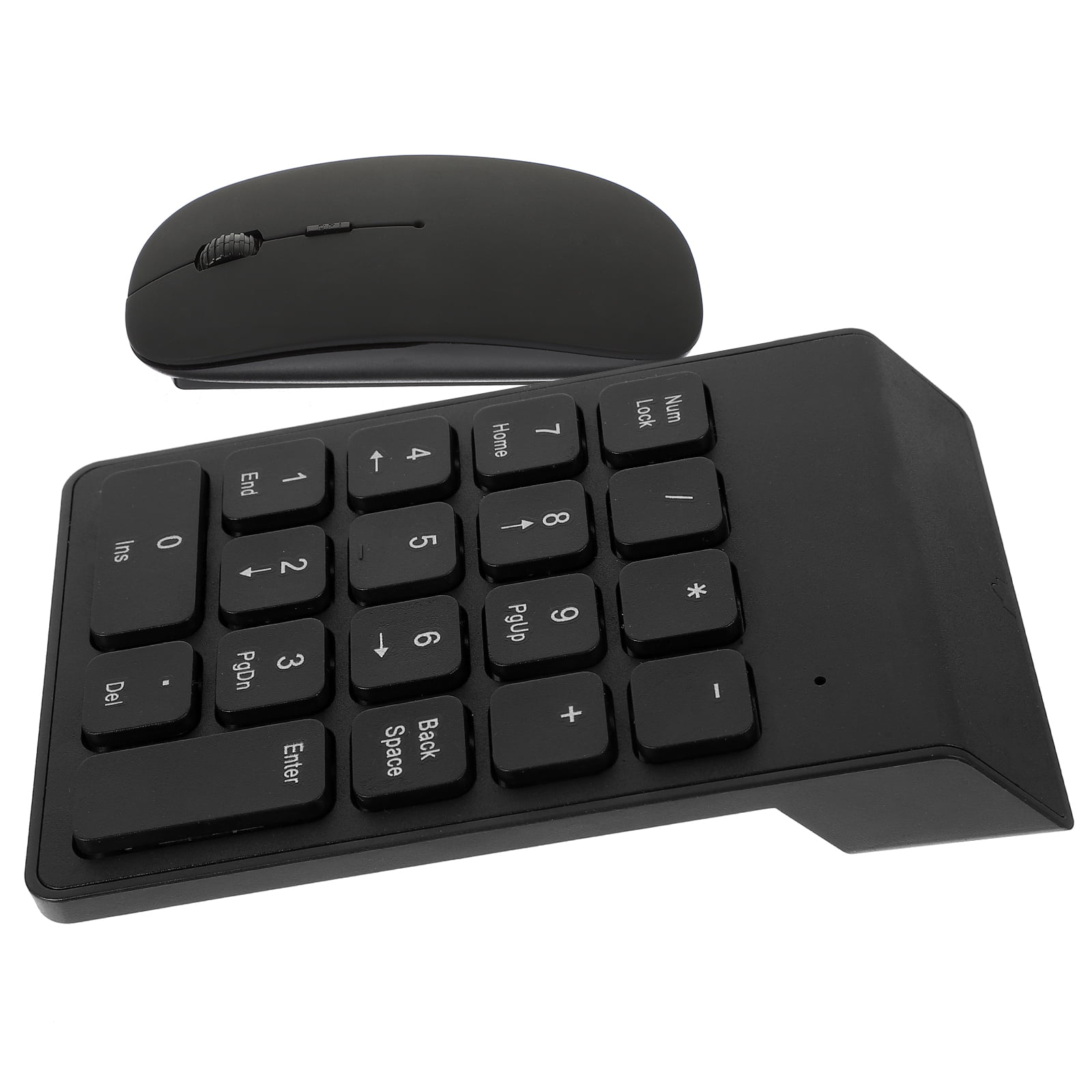 Wireless Keyboard and Mouse Digital Set Number Pad Laptop - Walmart.com