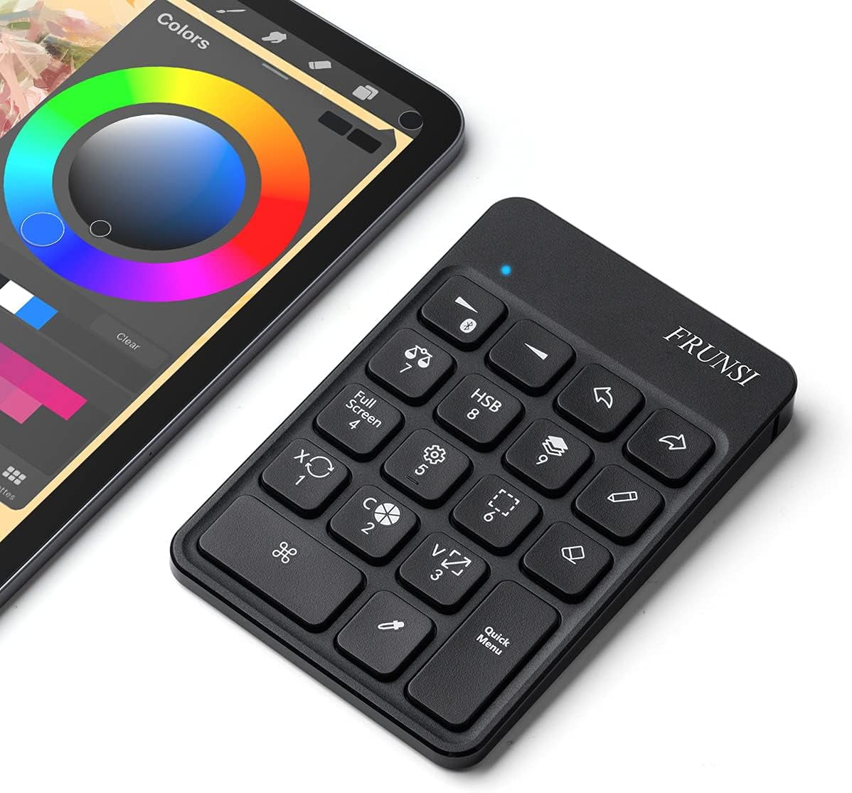 Wireless Keyboard for Procreate, Drawing Keyboard for Graphics Tablets ...