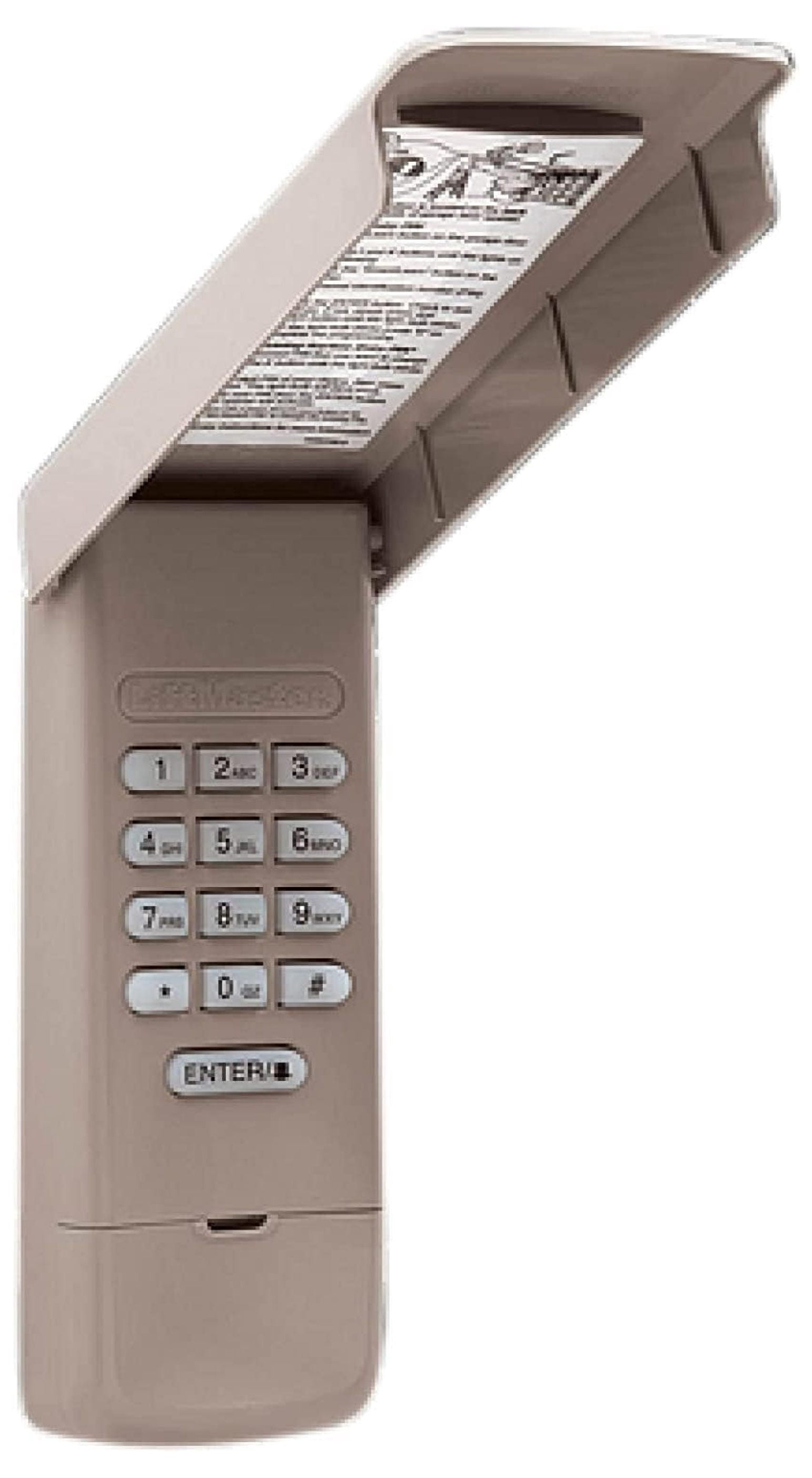 Wireless Keyless Entry Keypad - 877LMMC (877LM) - for Garage Door ...