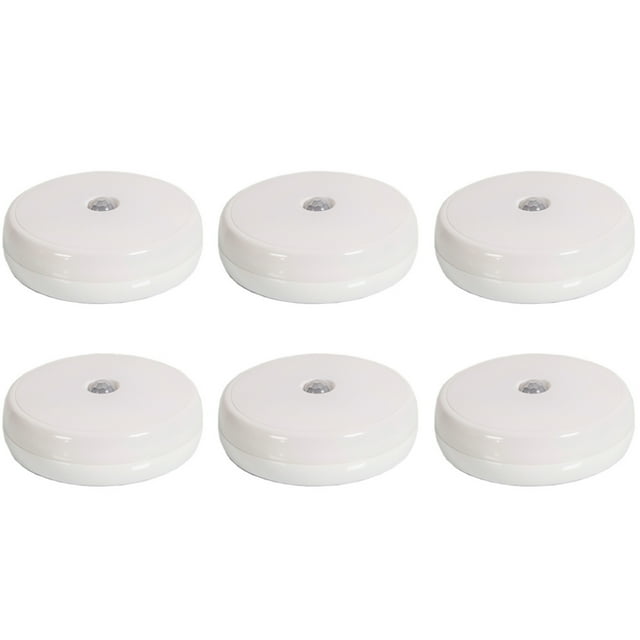 Brilliant Evolution 6 Pack Wireless LED Motion Sensor Lights | Battery ...