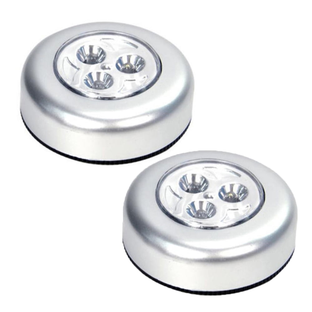 Wireless LED Puck Lights (2 Pack), Touch Activated, Ideal for Closets ...