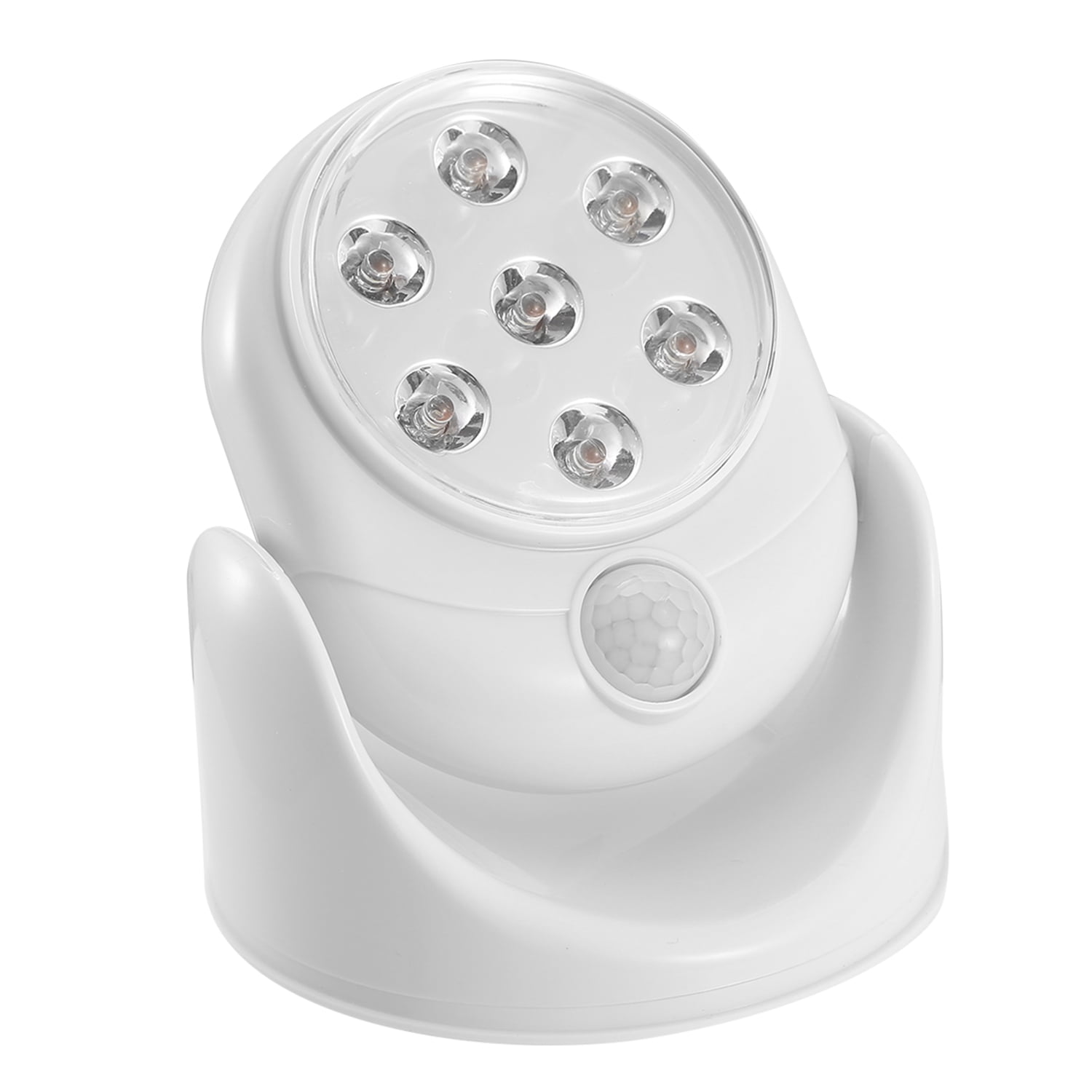 Wireless LED Spotlight TeqHome Battery Operated Motion Sensor Spotlight ...