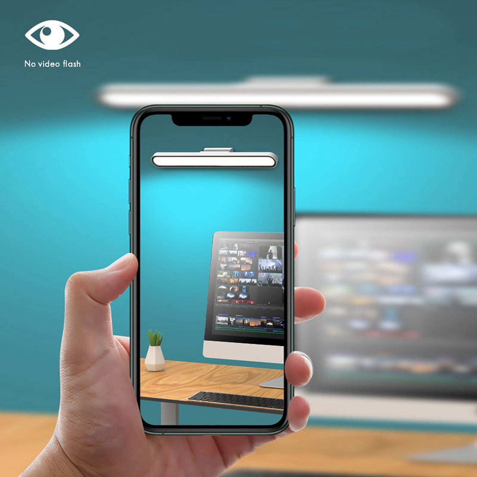 Wireless LED Wall Reading Light Stick on Bunk Dimmable Contact Lights ...