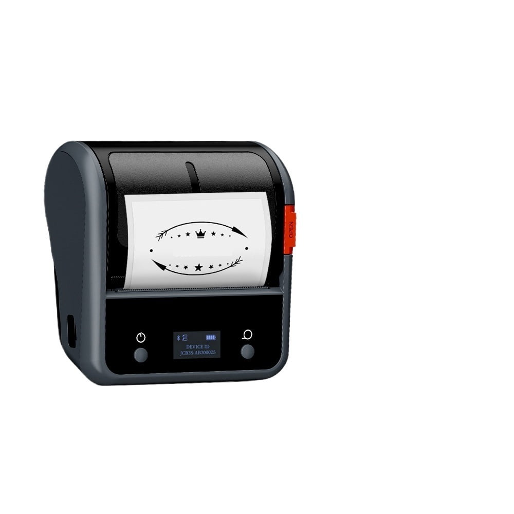 Wireless Label Printer 3 Inch Thermal Business Jewelry Barcode Sticker ...