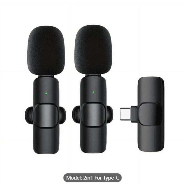 Wireless Lapel Microphone with Studio-Quality Sound - Omnidirectional ...