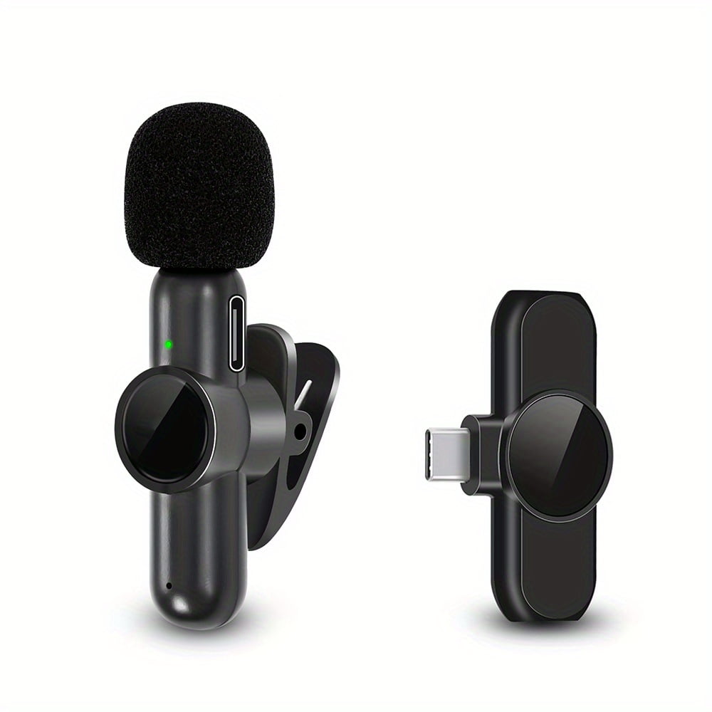 Wireless Lavalier Microphone Clip Rotatable Wireless Microphone For ...