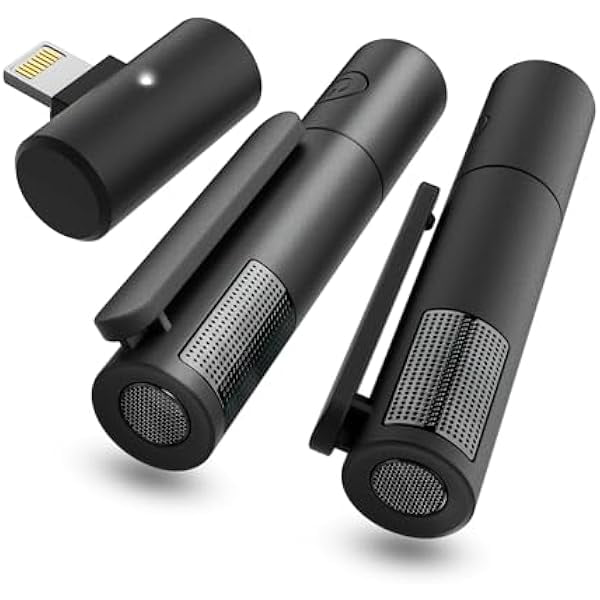 Wireless Lavalier Microphone, Light as Air, Minimalist Design Wireless ...