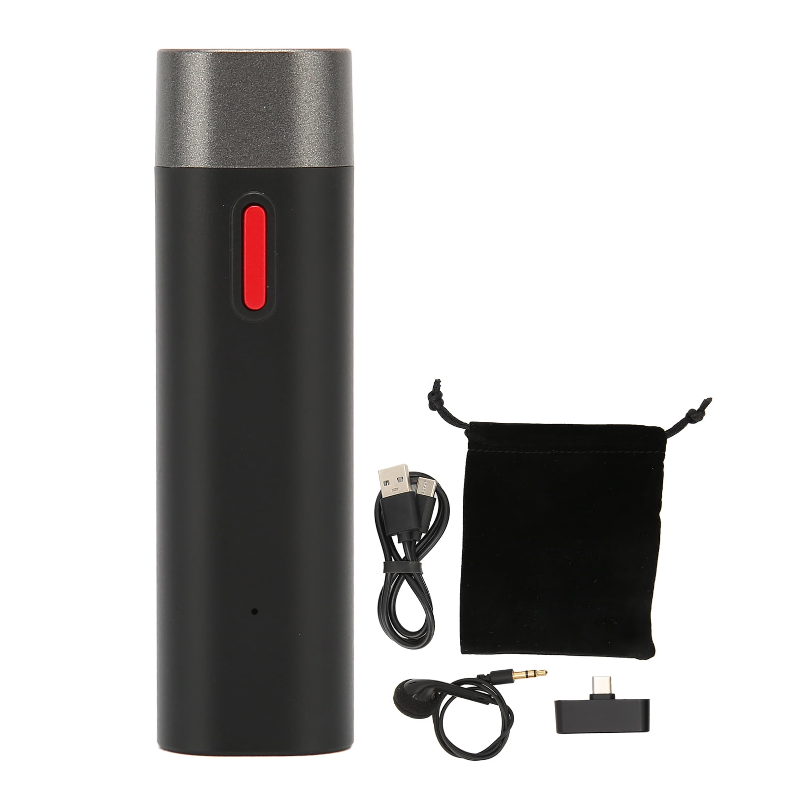 Wireless Lavalier Microphone Noise Reduction HiFi Rechargeable ...