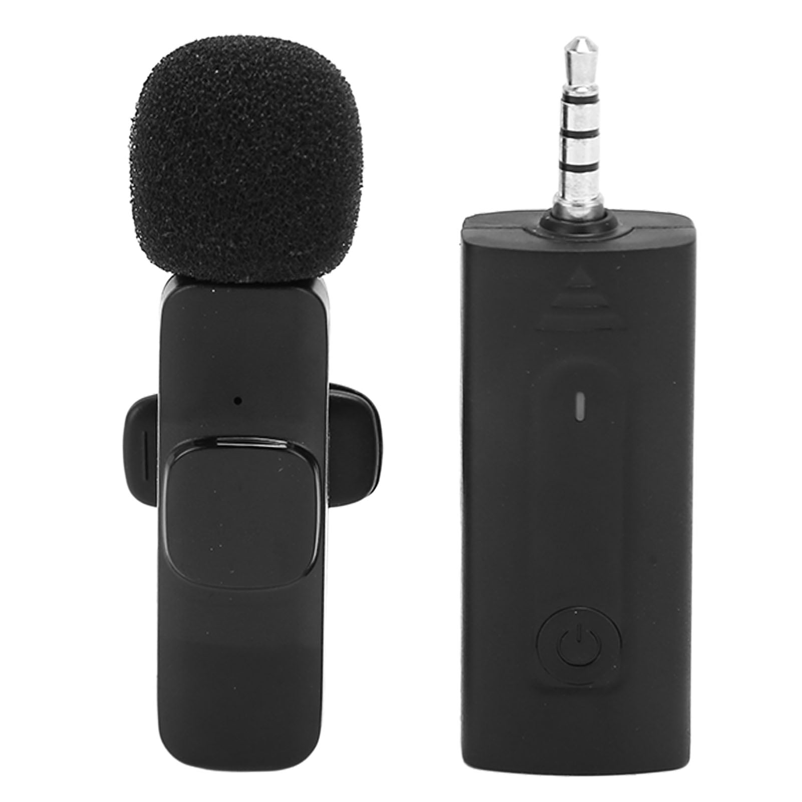 Wireless Lavalier Microphone Professional Plug and Play Noise Reduction Mini Lapel Microphone ...