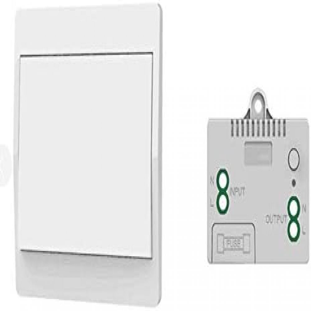 Wireless Light Switch, Manual Button Generates Electricity For Safe ...