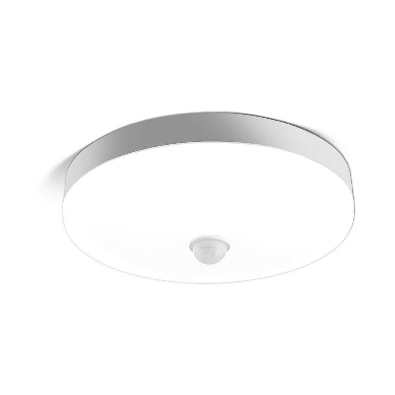 Wireless Lights 7W Motion Sensor LED Ceiling Light, Rechargeable ...