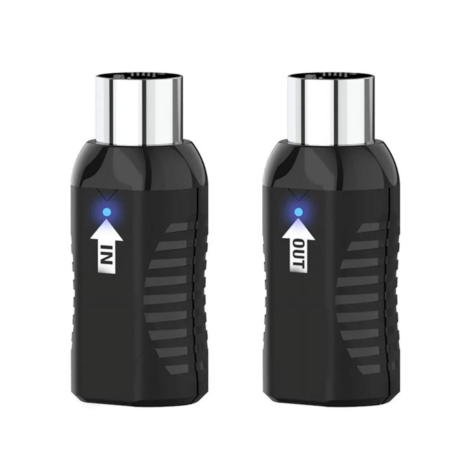 1 set x wireless midi transceiver-Black - Walmart.com