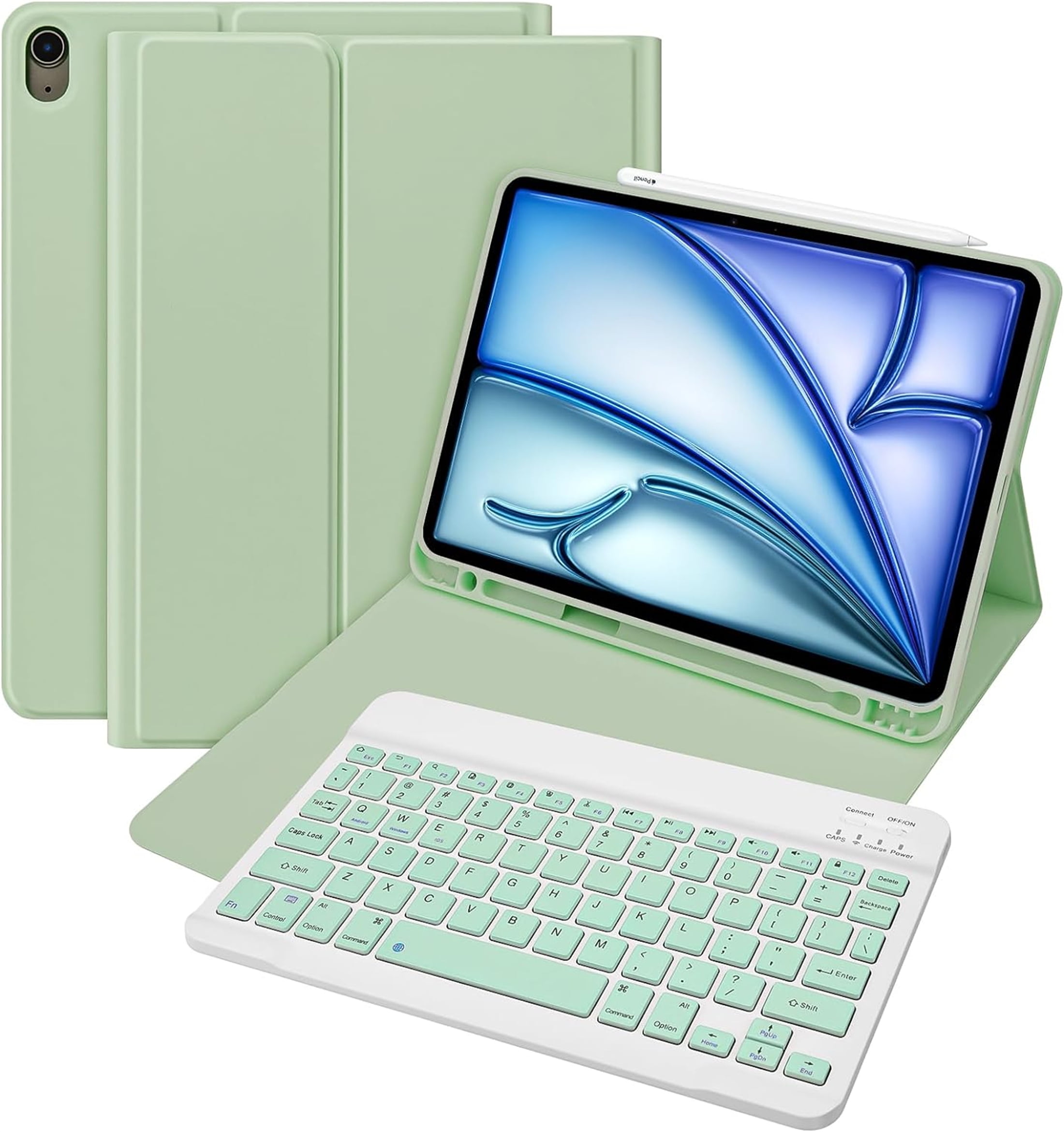 Wireless Magic Keyboard Case for iPad Pro 13-inch (M4) 2024 A2925 ...