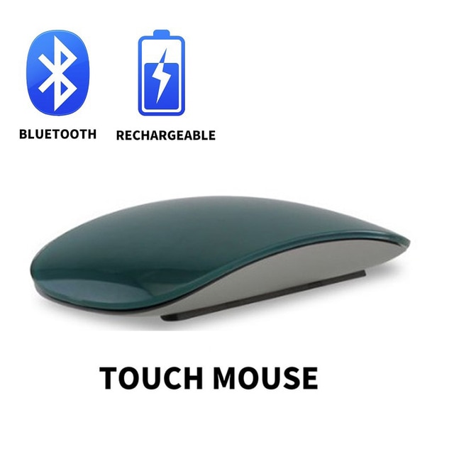 Wireless Magic Mouse 2 Silent Rechargeable Laser Computer Mouse Thin ...