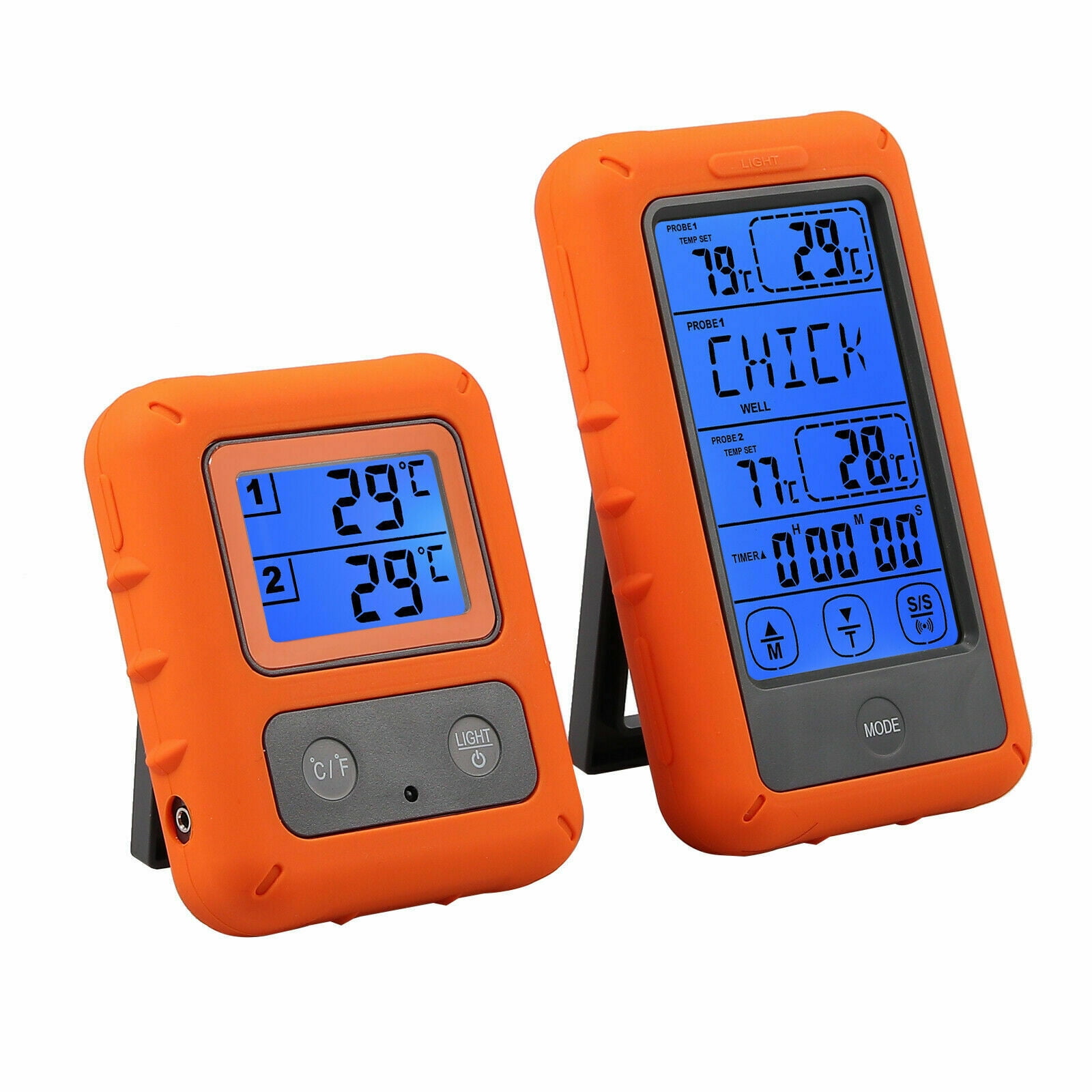 Wireless Meat Thermometer,Kitchen Digital Meat Cooking Thermometer for ...