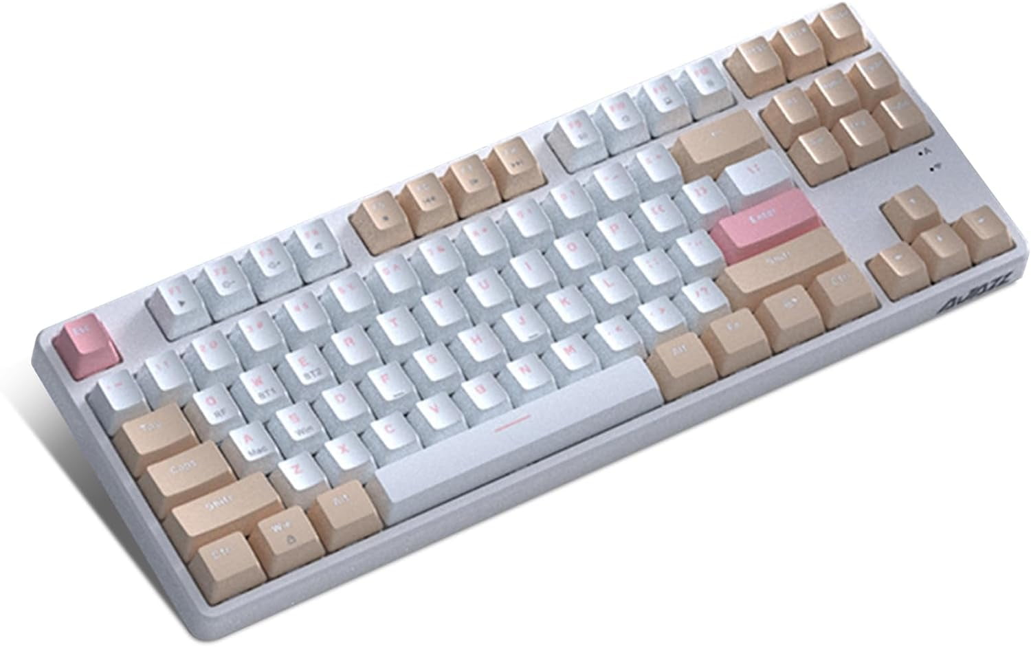 Wireless Mechanical Keyboard, 87 Keys Tkl Hot Swappable Bluetooth ...