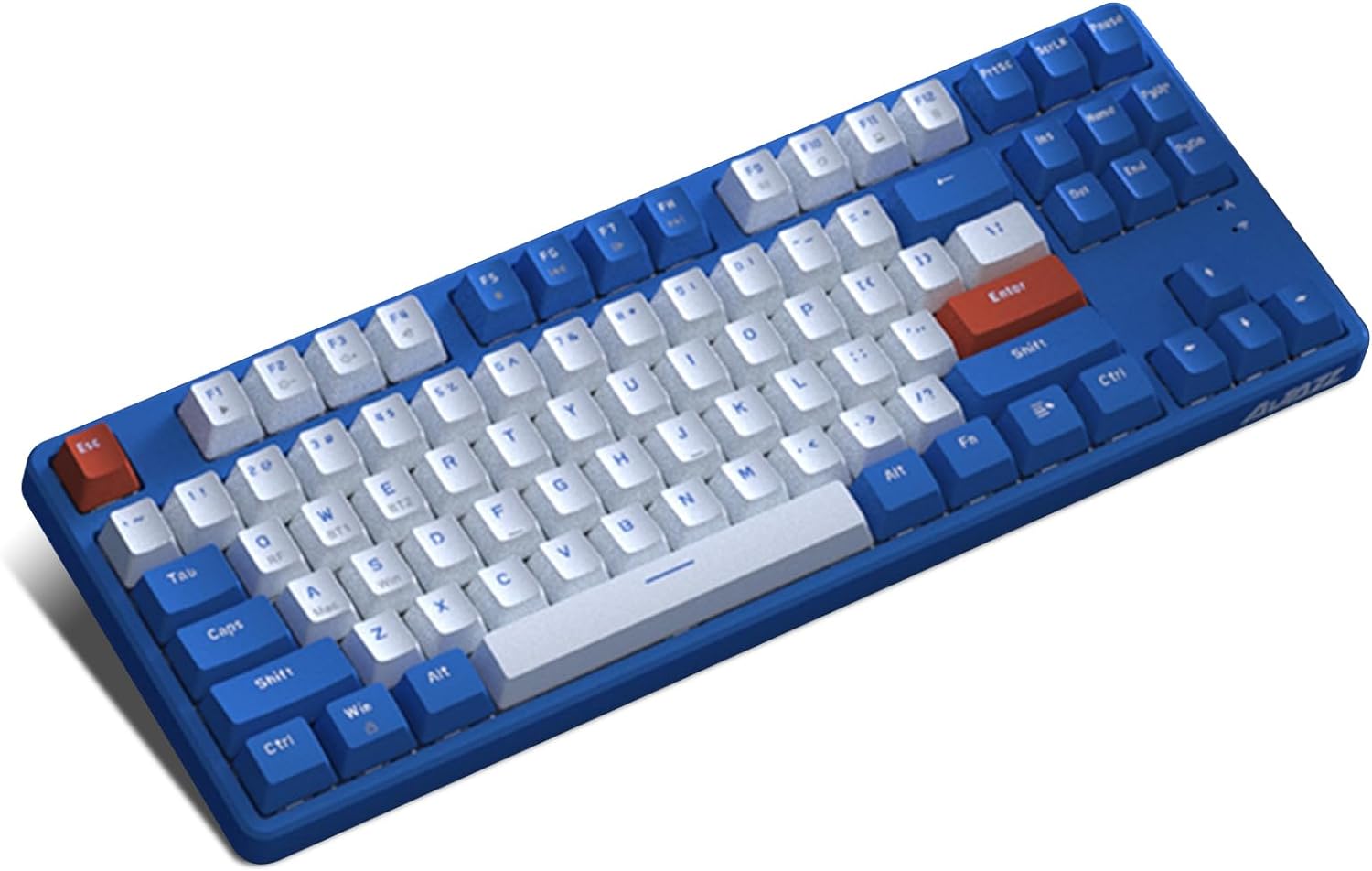 Wireless Mechanical Keyboard, 87 Keys Tkl Hot Swappable Bluetooth ...