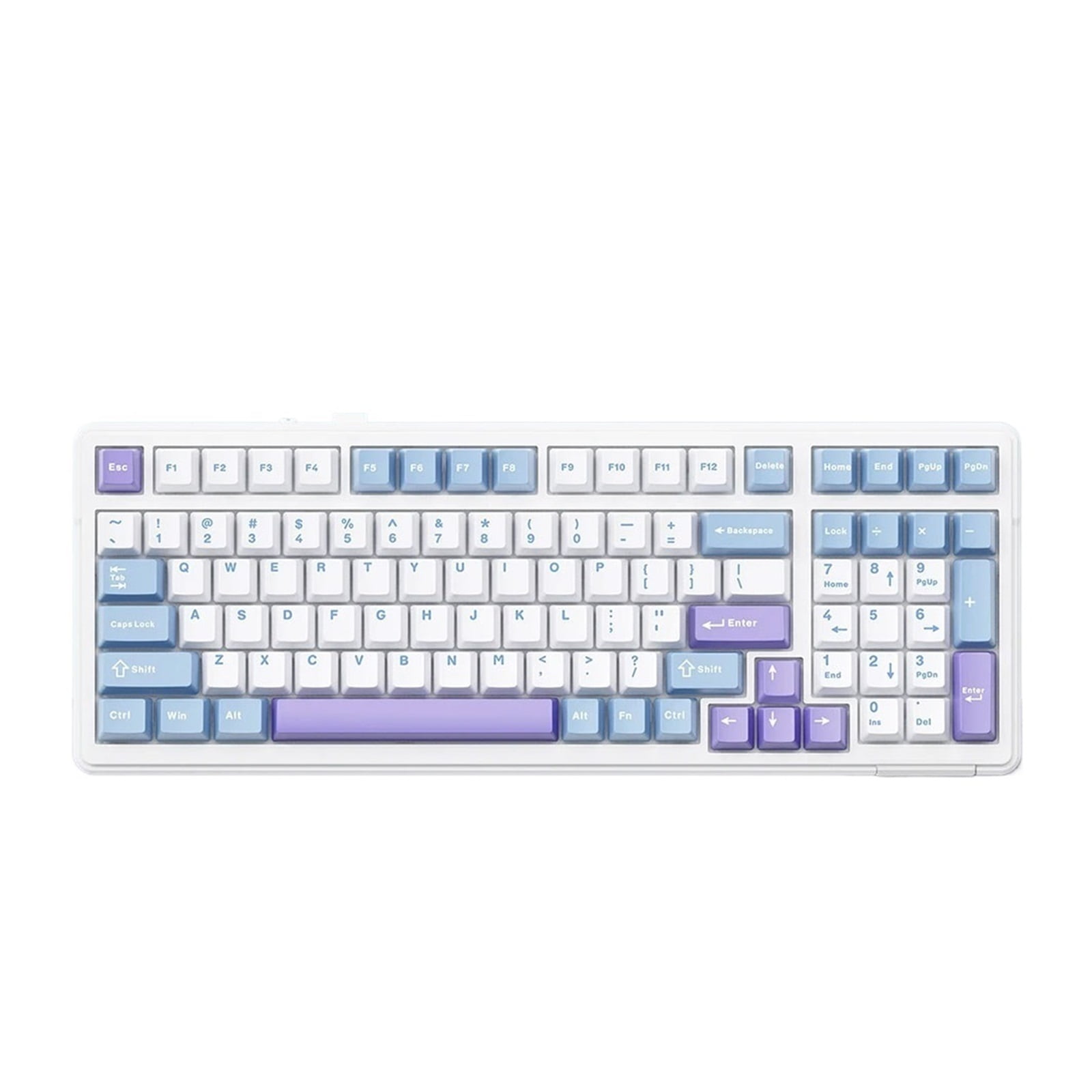 Wireless Mechanical Keyboard Three-mode Hot-swappable Custom Keyboard ...