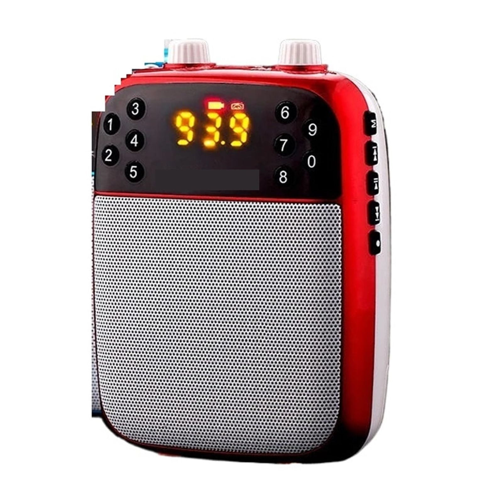 Wireless Megaphone Portable Voice Amplifier Teacher Guide Microphone ...