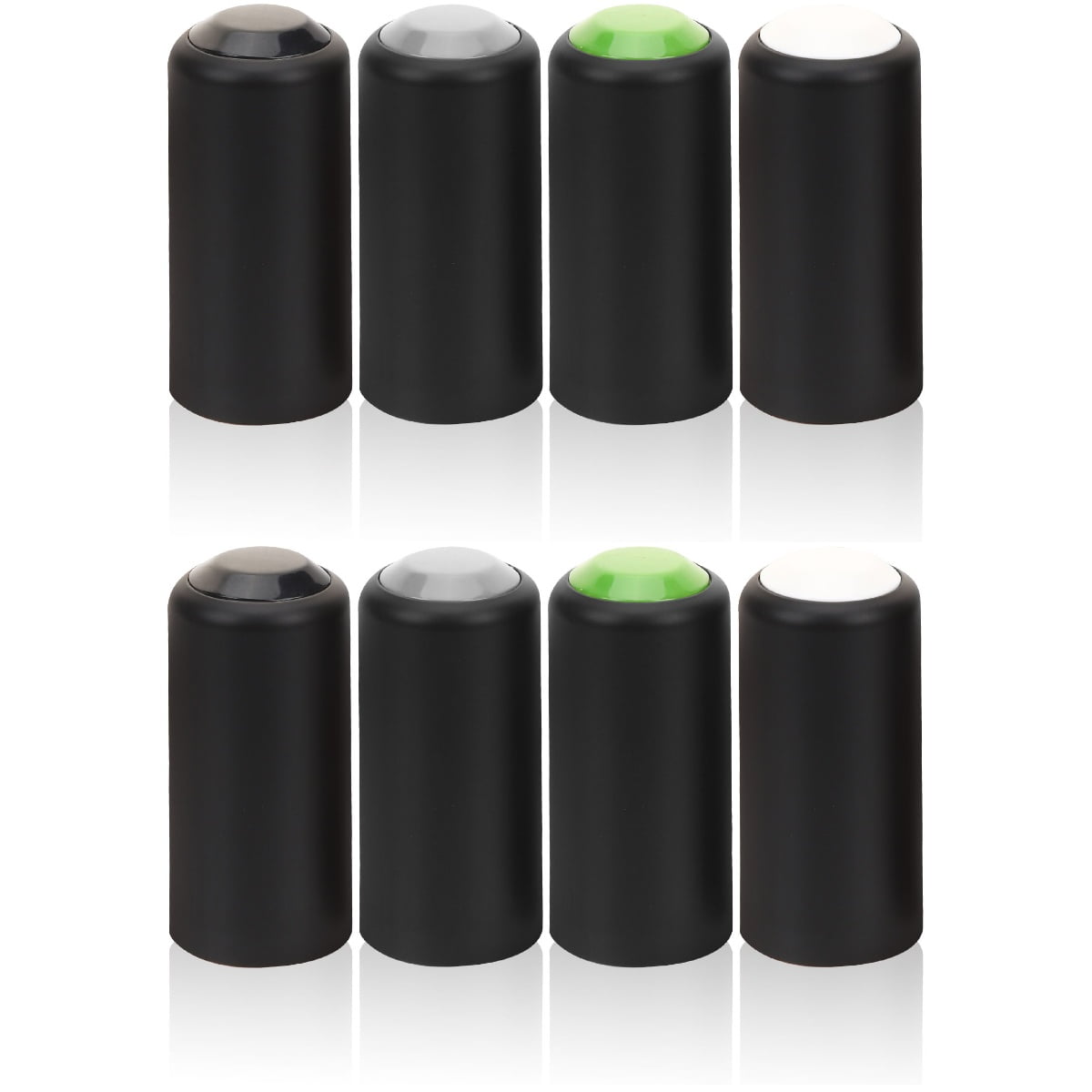 MERRYHAPY Plastic Microphone Battery Covers Assorted Colors for Mic 8 ...