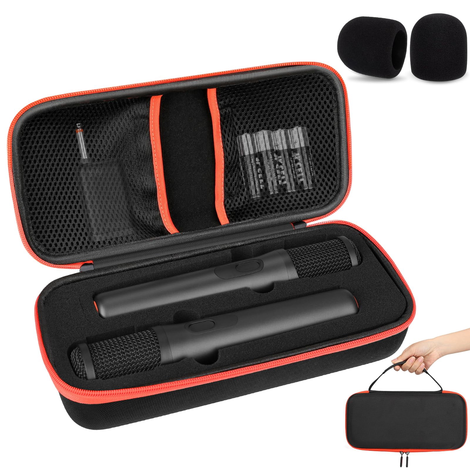 Wireless Microphone Case Compatible RRF12 with JBL Wireless Microphone ...