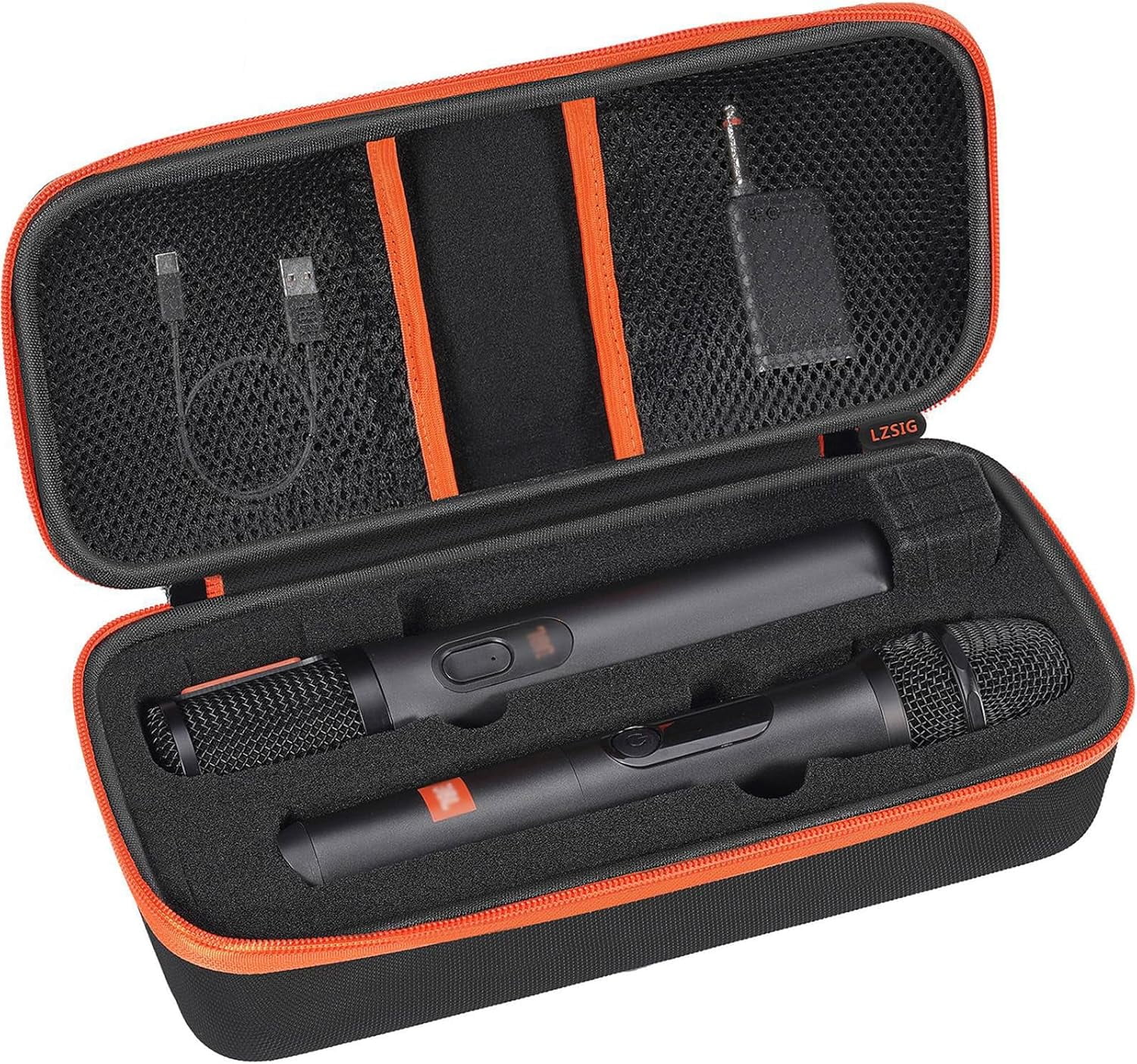 Wireless Microphone Case Compatible with Two System, Dual Mic for Py ...