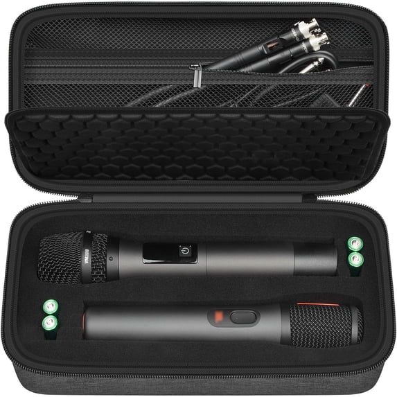Wireless Microphone Case for Two System Pybox - Travle Stora Bag Fits 2 ...