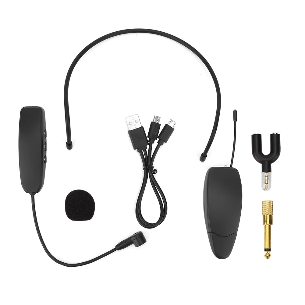 Wireless Microphone Head‑Mounted 2.4G High‑End Digital Modulation for ...